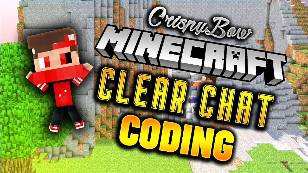 Minecraft Plugin Coding Clearchat By Crispybow Youtube