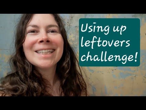 Using up leftovers food cupboard challenge! - YouTube