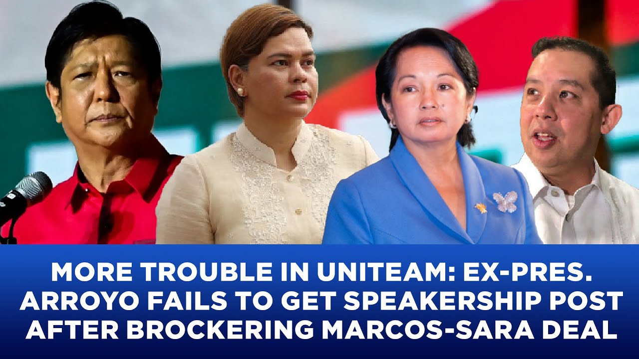 Marcos Cousin Romualdez New House Speaker? PGMA Suffering from Fate of ...