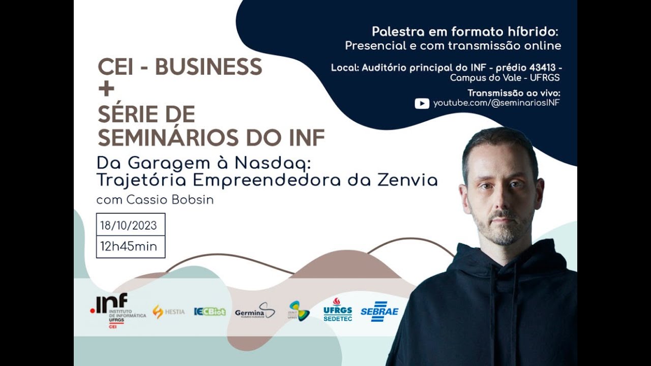 Cassio Bobsin - Da Garagem à Nasdaq: Trajetória Empreendedora da Zenvia ...