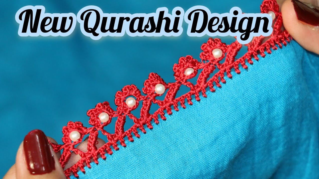 Easy Qureshia Work/New Beautiful Koreshi For Dupatta/Lean Crochet ...