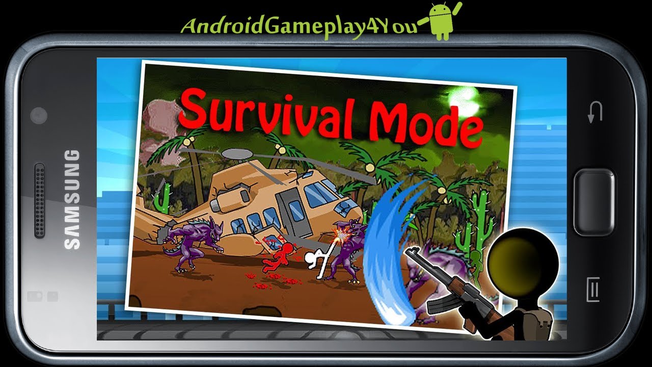 Anger of Stick 2 Fun Android Game Gameplay [Game For Kids] - YouTube