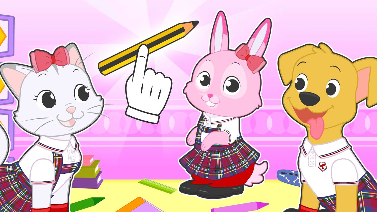 BABY PETS 📚📐 Ruby se viste para el regreso a clases - YouTube