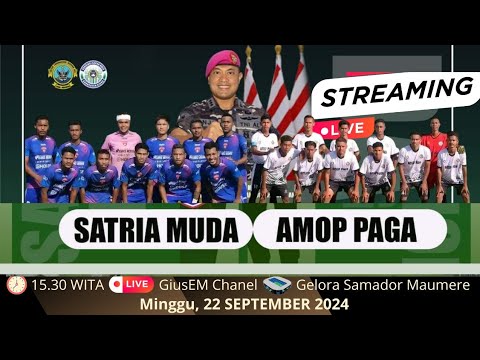 Live•Satria Muda vs Amop Paga|Perempatfinal Danlanal Cup Maumere 2024 ...