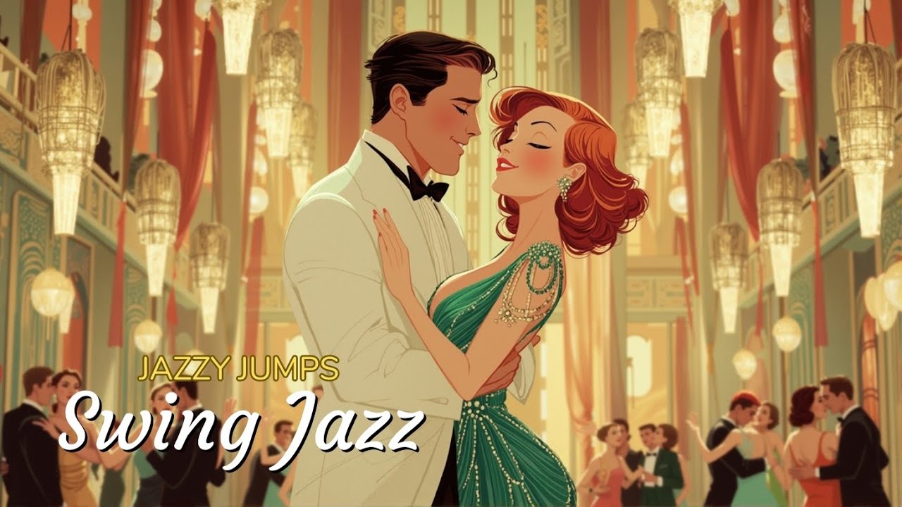 Retro glamour: a dazzling 1940s swing evening, showcasing smooth dance ...