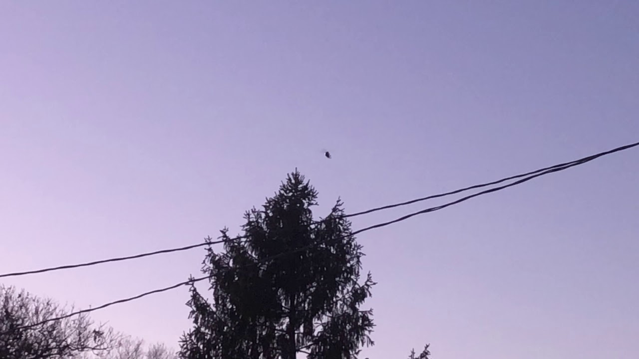 N18HF Sikorsky S76B Helicopter departing at Brookhaven Calabro Airport ...