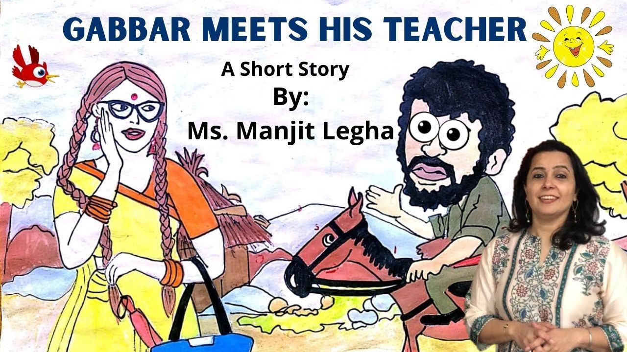 Gabbar Meets His Teacher I Fun Story I Hindi I Manjit Legha I ...