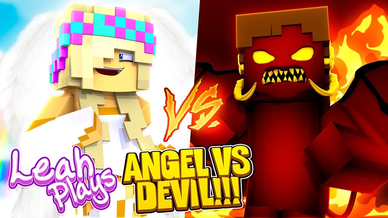 Minecraft PORTAL TO THE GOOD LIFE VS PORTAL TO THE EVIL LIFE!!! Little ...