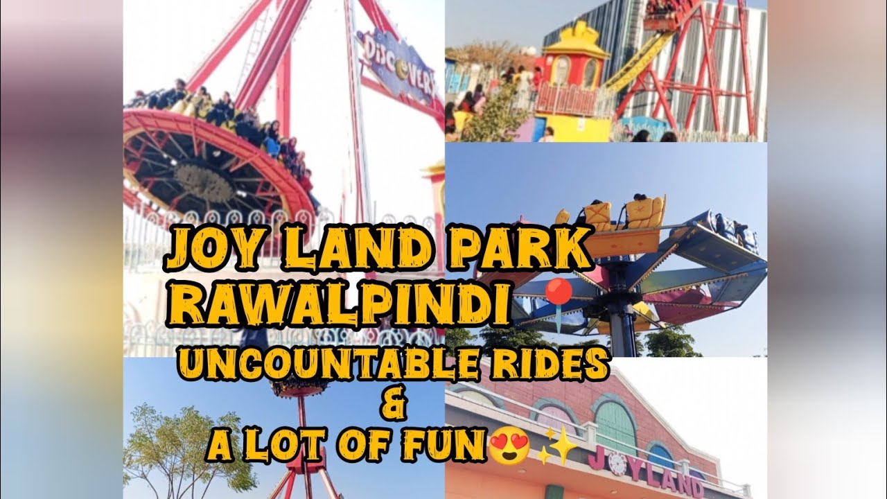 Joy Land park Rawalpindi📍Pakistan tourist vlog Rawalapindi's best ...