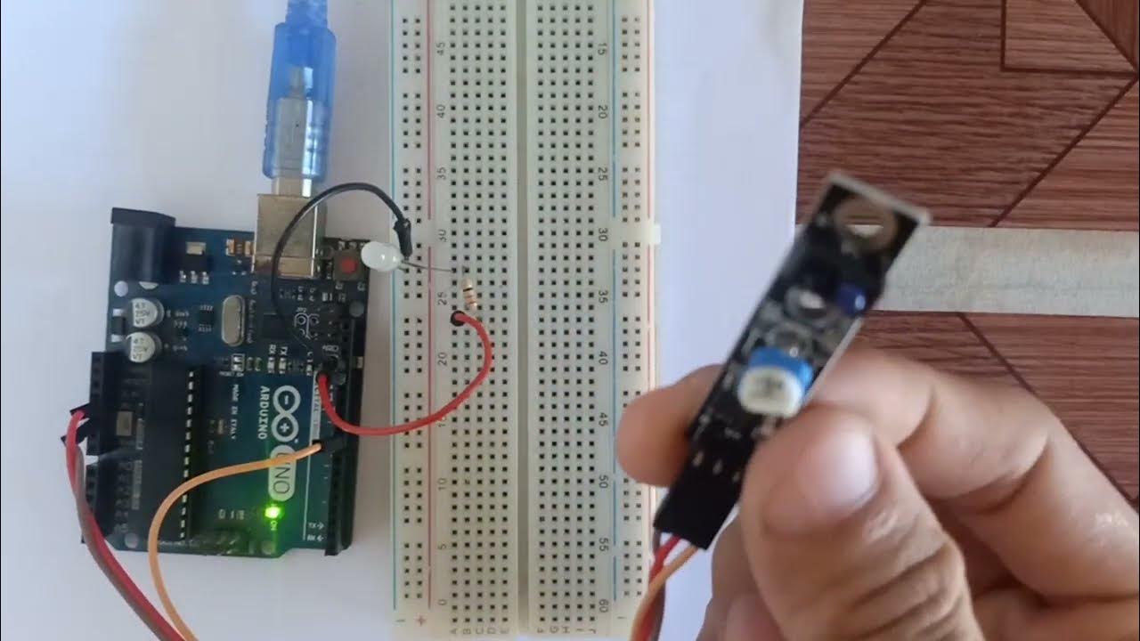 KY-033 Line Tracking Sensor Module - YouTube