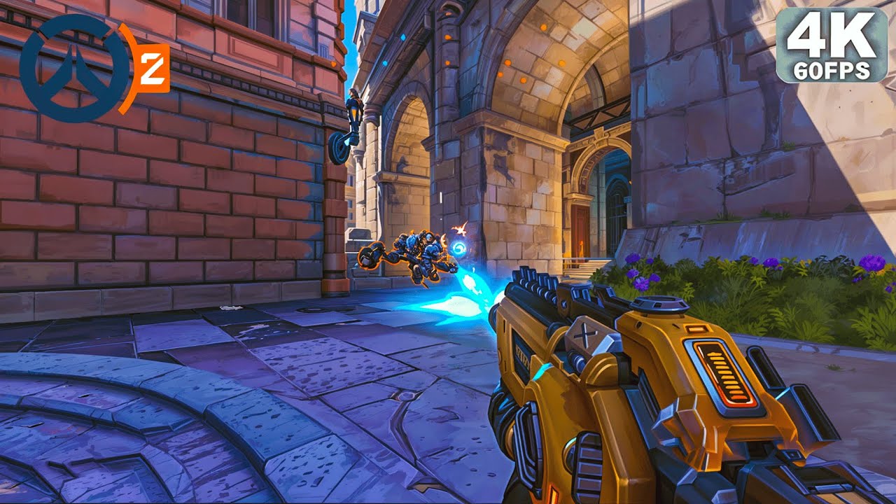 Overwatch 2 Multiplayer Gameplay Hero Soldier 76 4K - YouTube