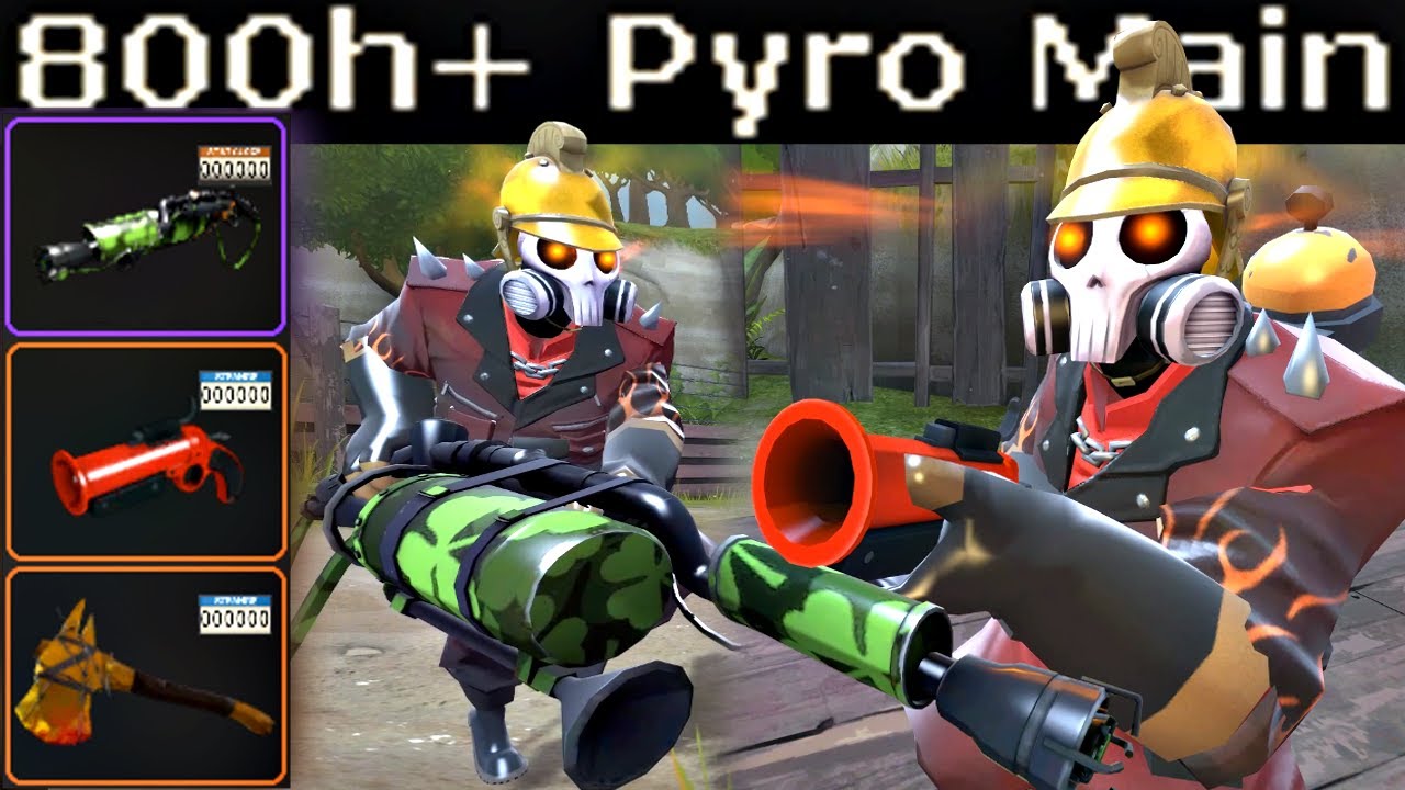 The Lucky Charm🔸800h+ Pyro Main Experience (TF2 Gameplay) - YouTube