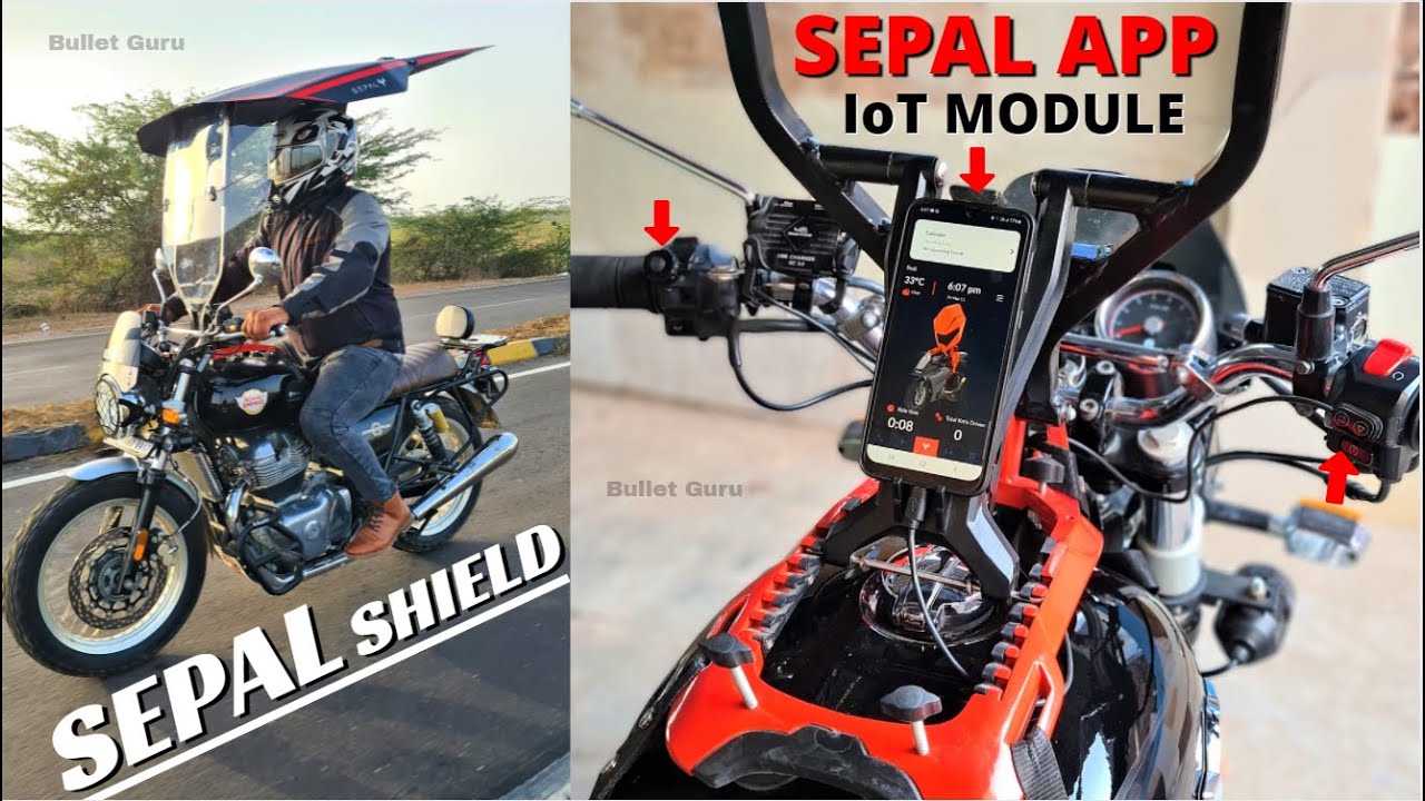 Sepal Shield IoT Mobile APP Feature Just Like Car | Sepal App - YouTube