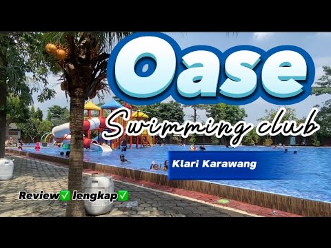 murah meriah kolam renang oase‼️oase swimming club Klari karawang - YouTube