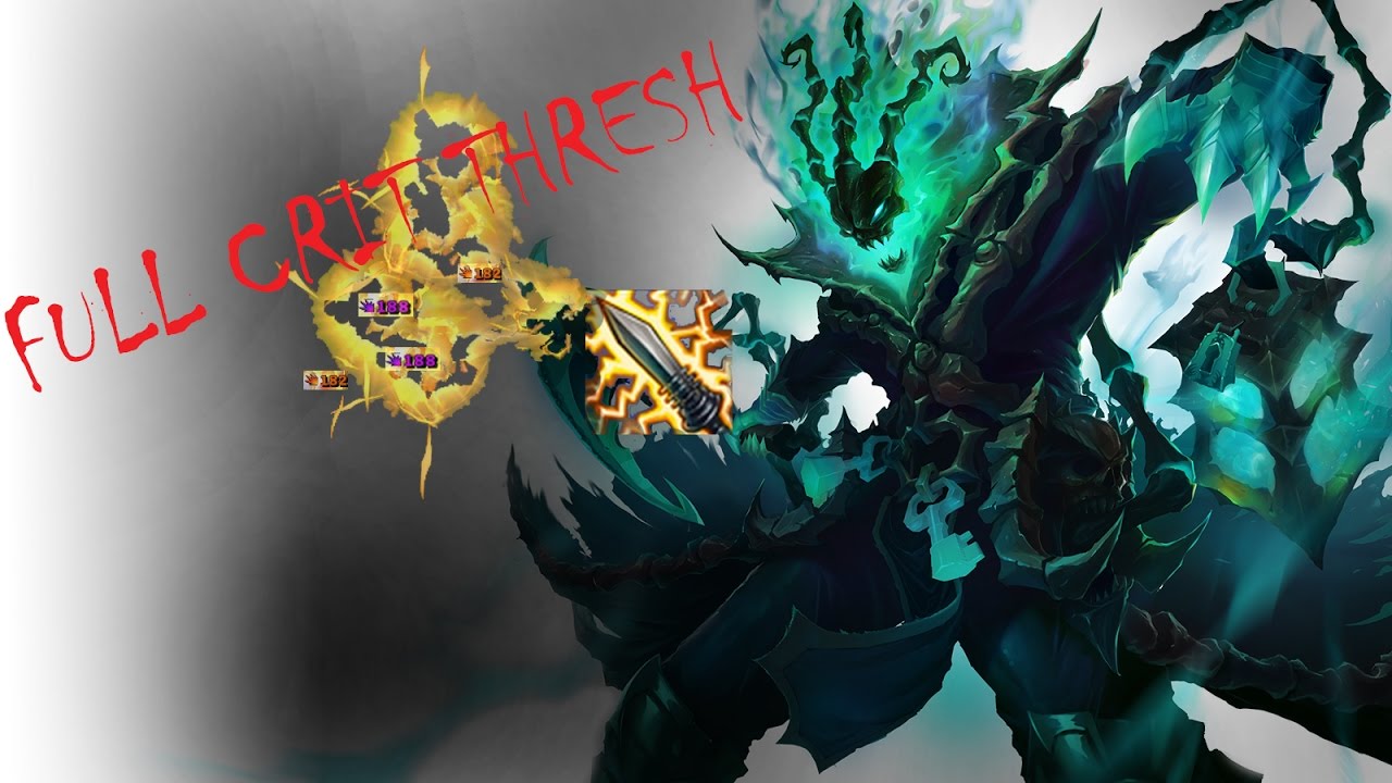 URF GAME MODE - FULL CRIT THRESH | League of Legends - YouTube