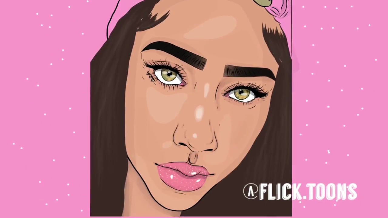 Adobe Draw | Cartoon Tutorial + Outline+Time lapse+Full Cartoon - YouTube