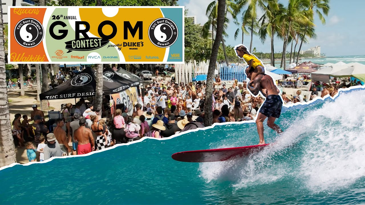 T&C Surf - Grom Contest 2024 - YouTube