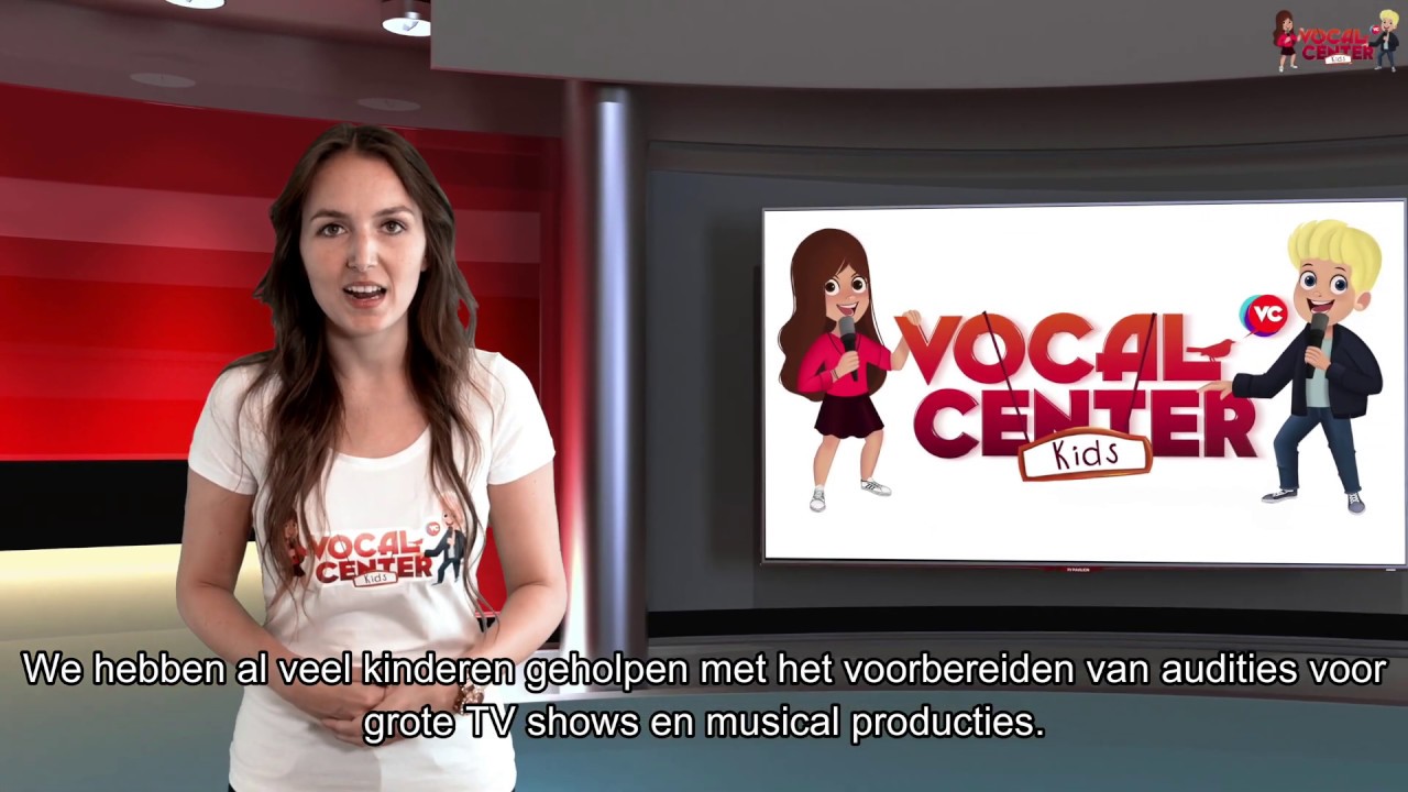 Vocal Center Kids - Talent- en Auditiebegeleiding - YouTube