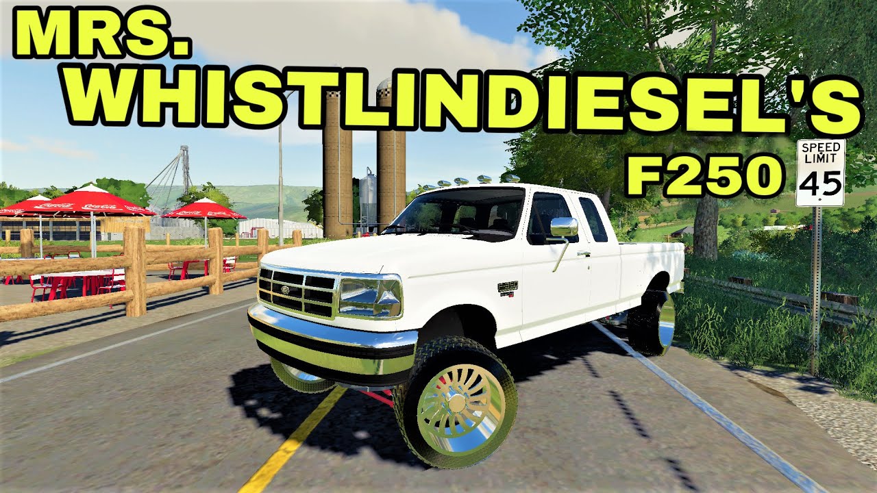STEALING MRS. WHISTLINDIESEL’S FORD F250 || Farming Simulator 19 - YouTube