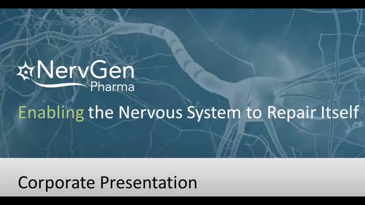 NervGen Pharma Corp. (OTCQX: NGENF | TSXV: NGEN): Virtual Investor ...