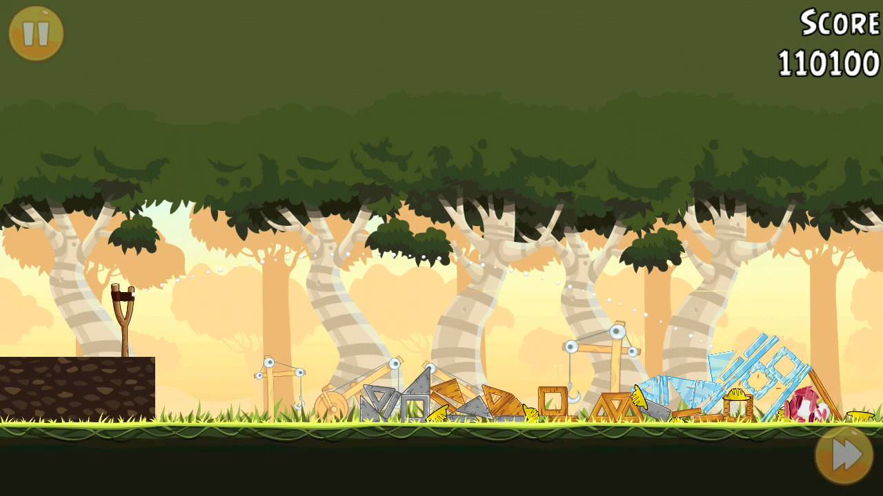 Angry Bird Big Red Fat Bird Bring The Pigs Down - YouTube