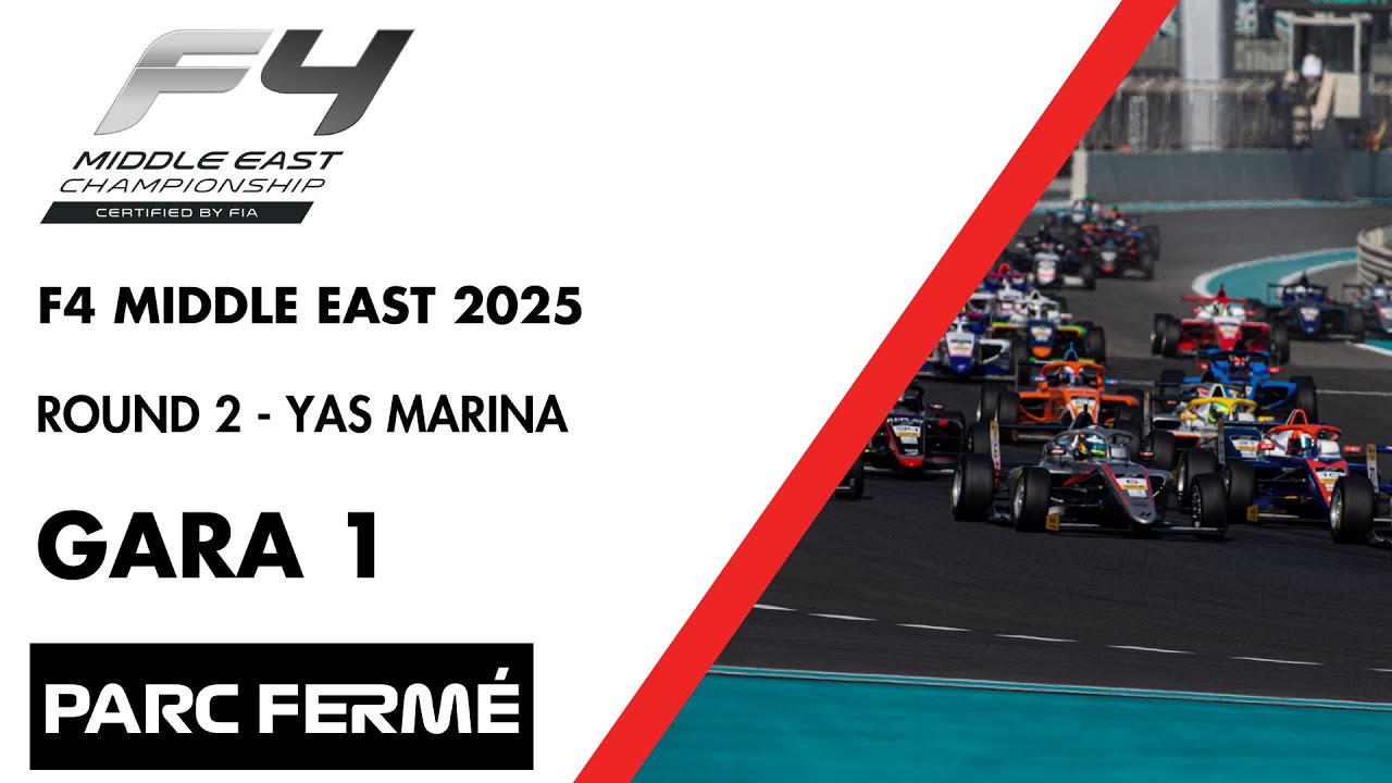 Formula 4 Middle East 2025 | Round 2: Yas Marina - Gara 1 - YouTube