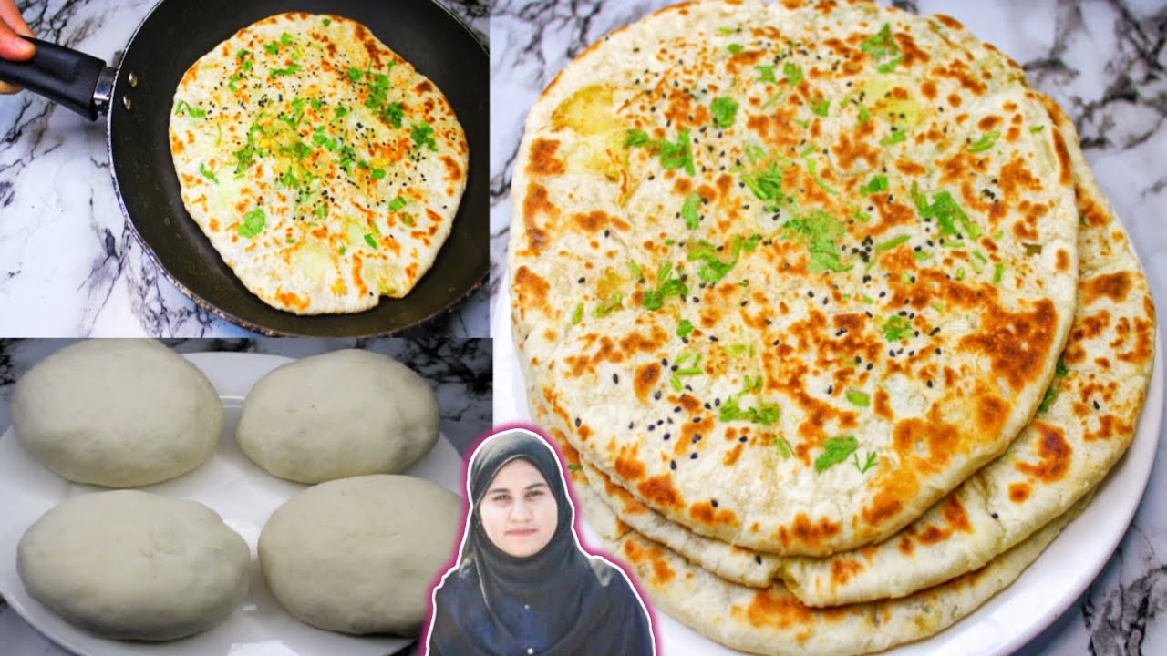 Alo Waly Nan Fry Pan Main banyen ️ Without Oven 😇10 Mint Main - YouTube