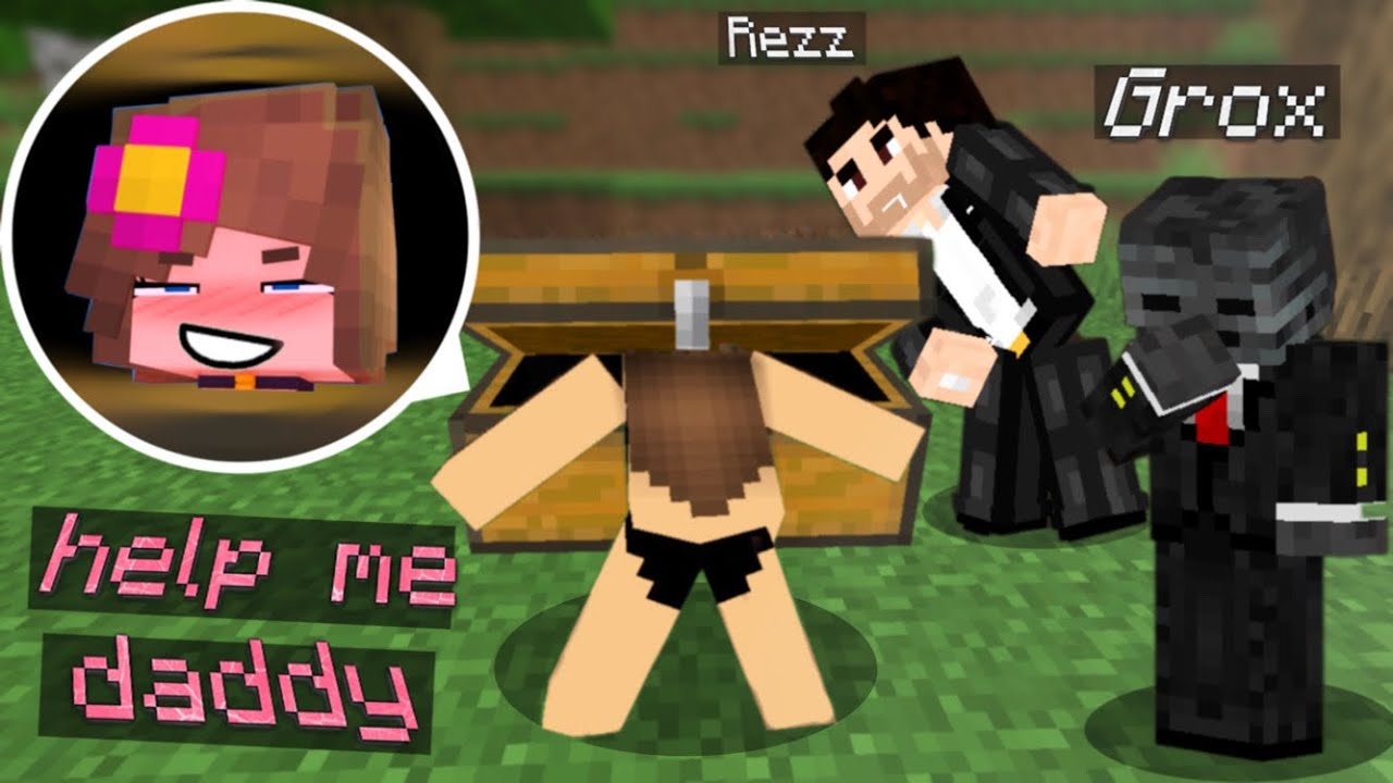Grox Vs Rezz Help the bad girl | Minecraft - YouTube