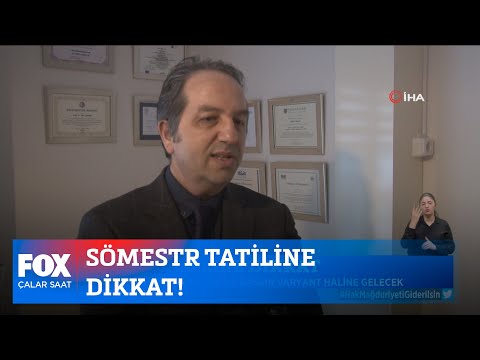 Sömestr tatiline dikkat! 21 Ocak 2022 İsmail Küçükkaya ile Çalar Saat
