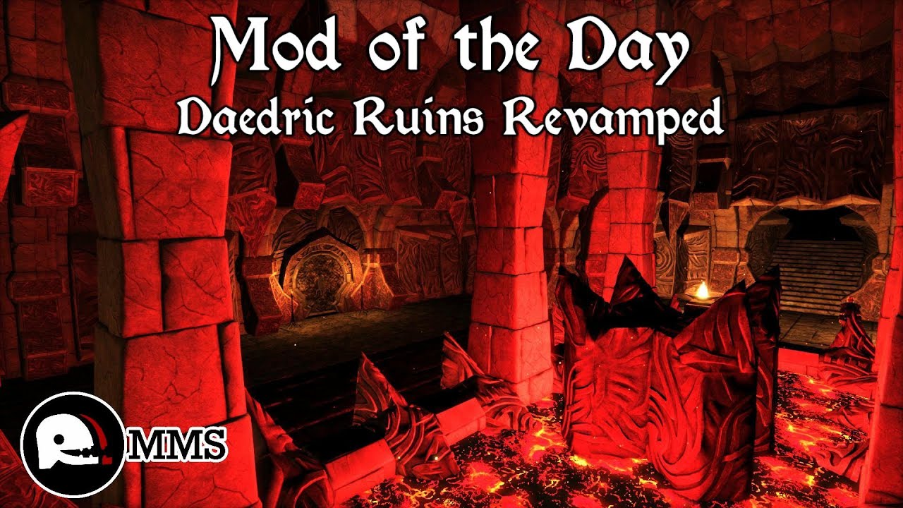Morrowind Mod of the Day - Daedric Ruins Revamped Showcase - YouTube