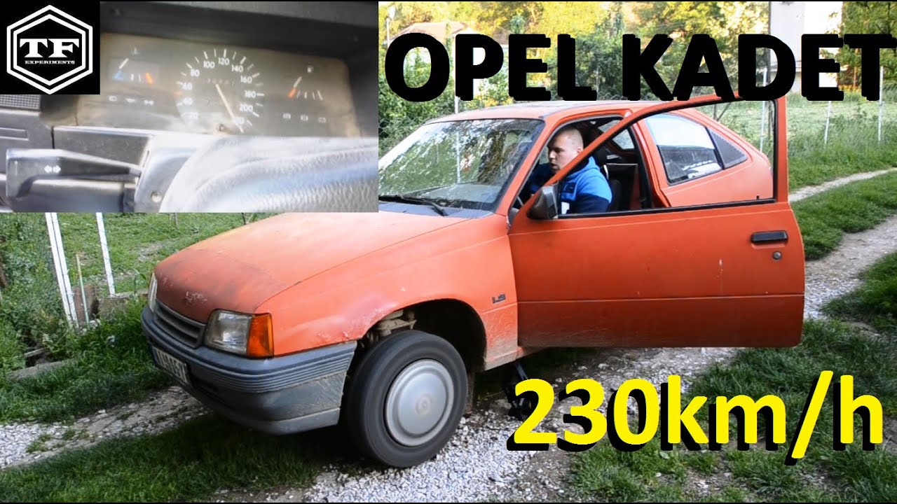 EXPERIMENT 211 - OPEL KADET CEPA 230KM/H???!!! - YouTube