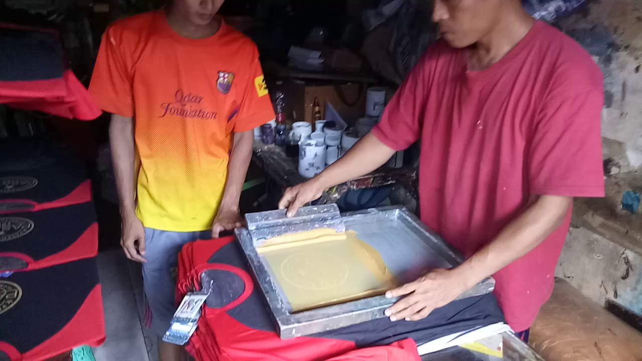 08985129001|Sablon Kaos Satuan Senen Jakarta Pusat - YouTube