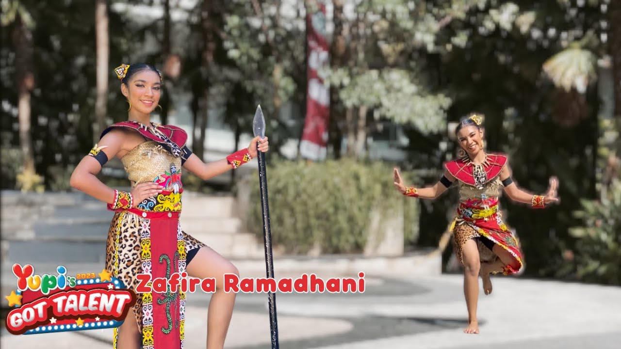 Zafira Ramadhani | Tarian Ngaju Bawi I Yupi's Got Talent 2023 - YouTube