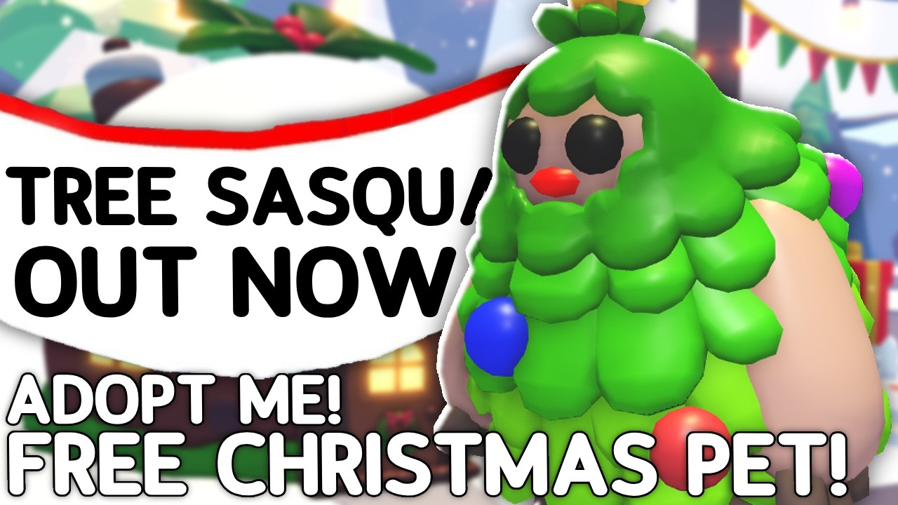 How To Get FREE Tree Sasquatch In Adopt Me Christmas Update 2025! - YouTube
