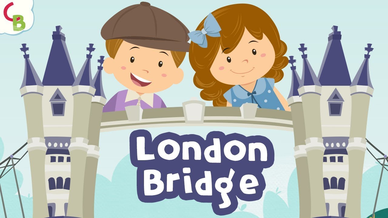 London Bridge Is Falling Down | Nursery Rhymes With Lyrics | Childrens ...