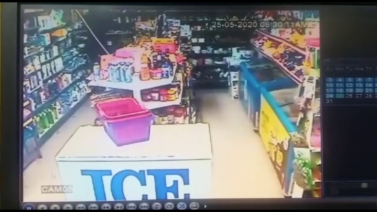 Levin Earthquake, Otaki earthquake. Items falling off the shelves at ...