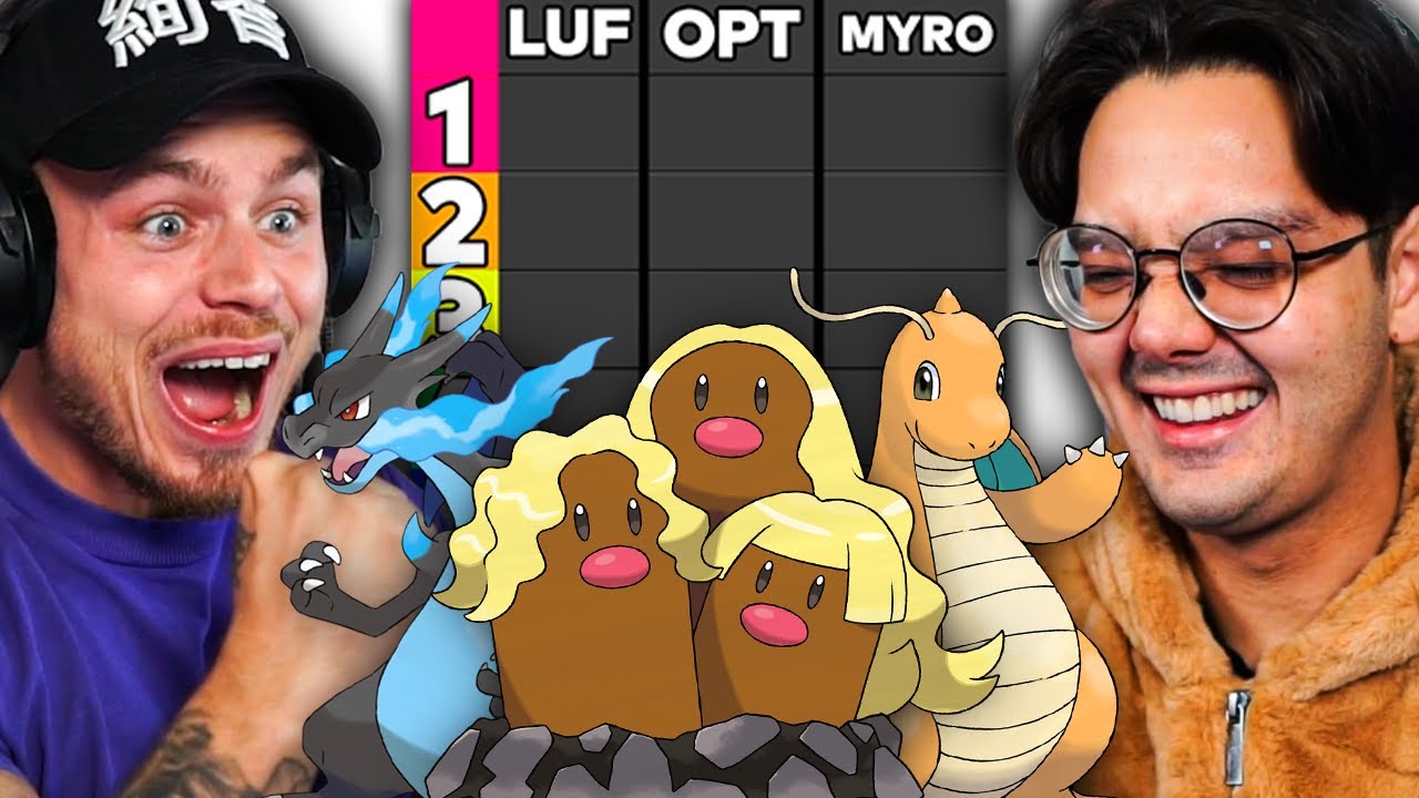 POKÉMON BLIND RANKING (1. Generation) - YouTube