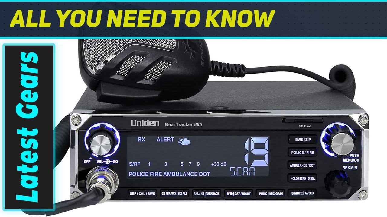Uniden BEARTRACKER 885: Ultimate CB Radio & Scanner Combo? - YouTube