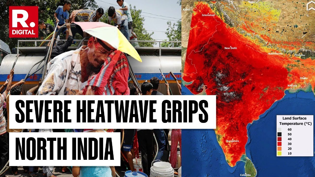 Severe Heatwave Scorches North India, IMD Issues 'Red Alert' as Delhi ...