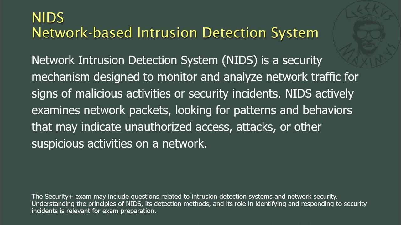 NIDS - Network-based Intrusion Detection System - YouTube