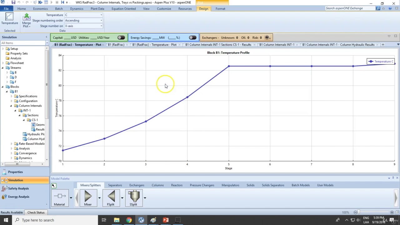 Workshop Plotting Stages, Recycle ratio and Purity of a Distillation ...