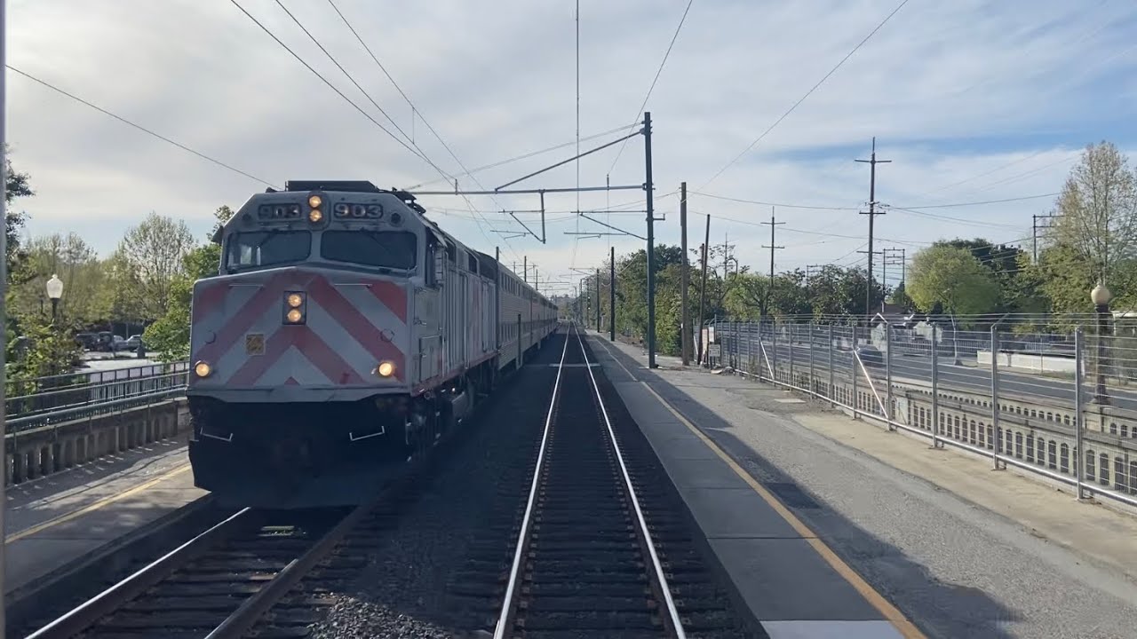 Caltrain cabride Tamien - San Francisco 275 Limited B service Cabcar 4018 4/23/21 - YouTube