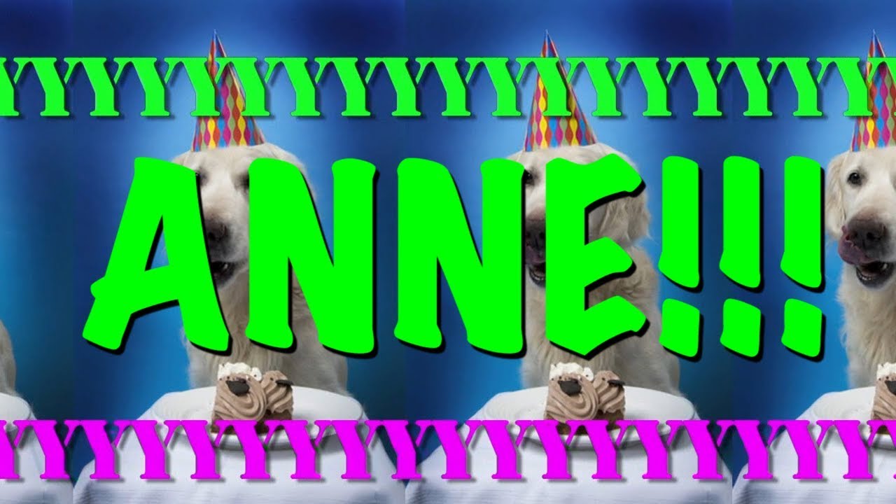 HAPPY BIRTHDAY ANNE! - EPIC Happy Birthday Song - YouTube