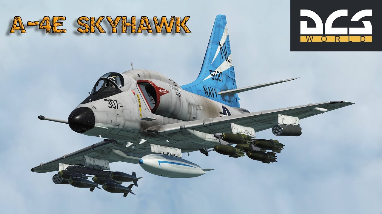 Air to Ground Radar Practice | A4-E Skyhawk | DCS: World - YouTube