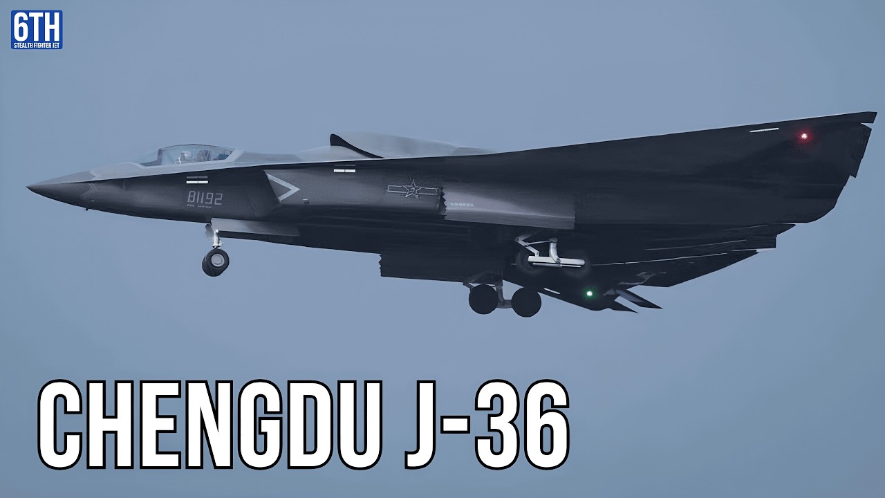 Meet the J-36: China's 6th Generation Stealth Fighter Jet Ready to ...