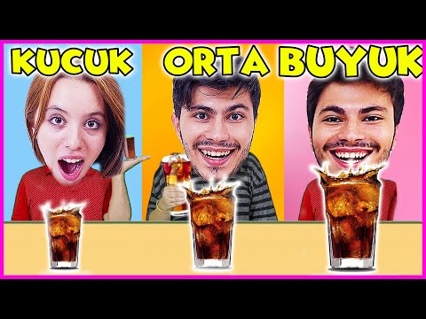 BÜYÜK ORTA veya KÜÇÜK BARDAK YEMEK YARIŞMASI MERT SARI