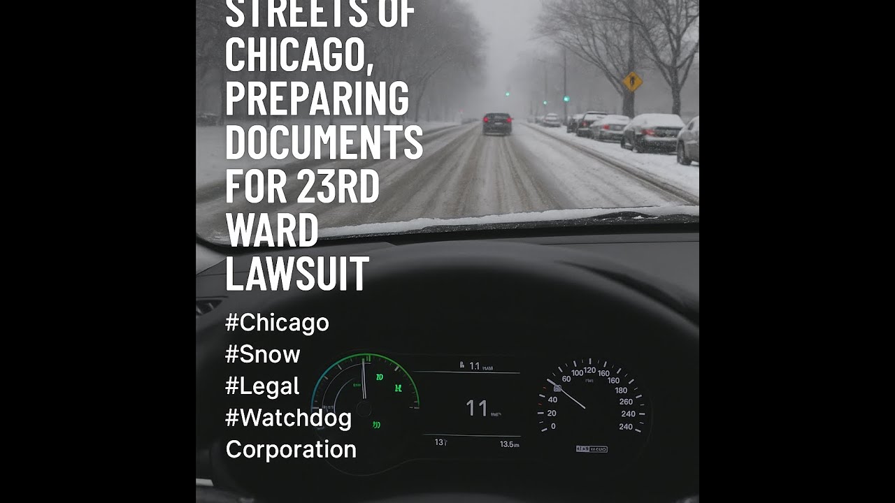 Driving Through Chicago 🚗 | Preparing Documents for the 23rd Ward ...