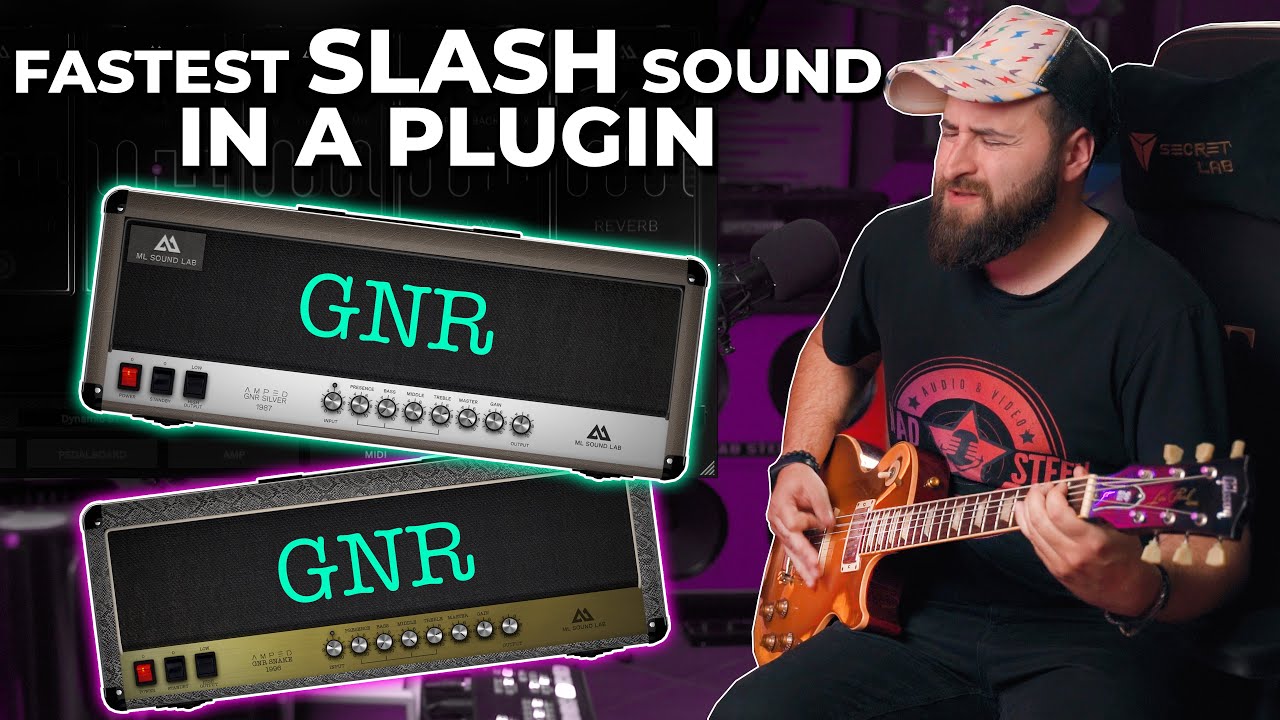 Fastest SLASH Guitar Sound with a PLUGIN | Amped GNR by ML Sound Lab ...