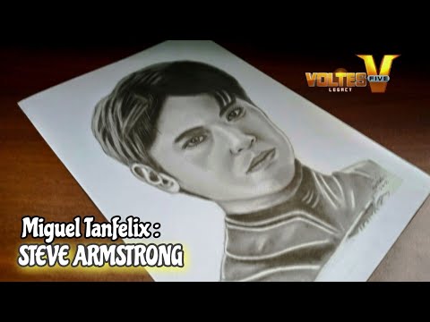 VOLTES V LEGACY: Drawing Steve Armstrong : Miguel Tanfelix | Drawing ...