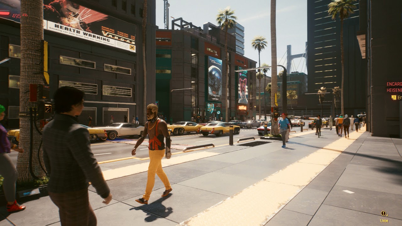Cyberpunk 2077 Crowd Density HIGH Patch 1.06 Ray Tracing ULTRA ...